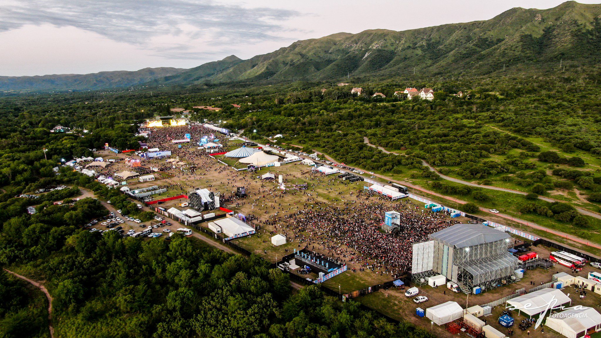 El mapa de Cosquín Rock 2025 - Mansa Generación